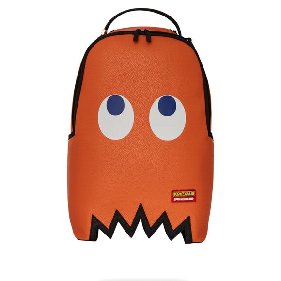 Sprayground | Bags | Sprayground Orange Pacman Ghost Backpack Mystery ...